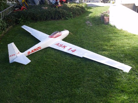 ASK 14 476 cm, RC-Tronics-Topp-Rippin e.K