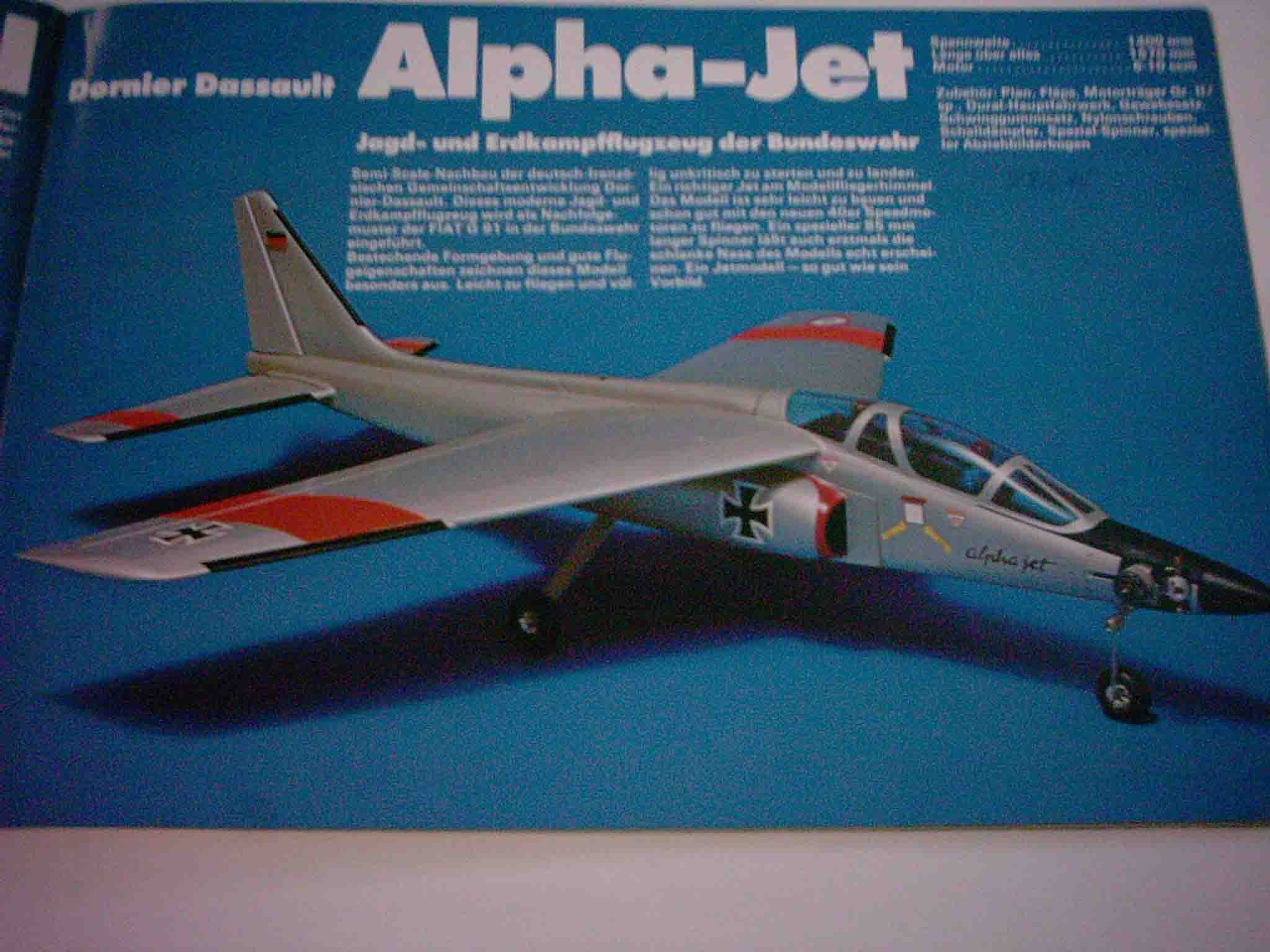 Alpha-Jet 140 cm, RC-Tronics-Topp-Rippin e.K