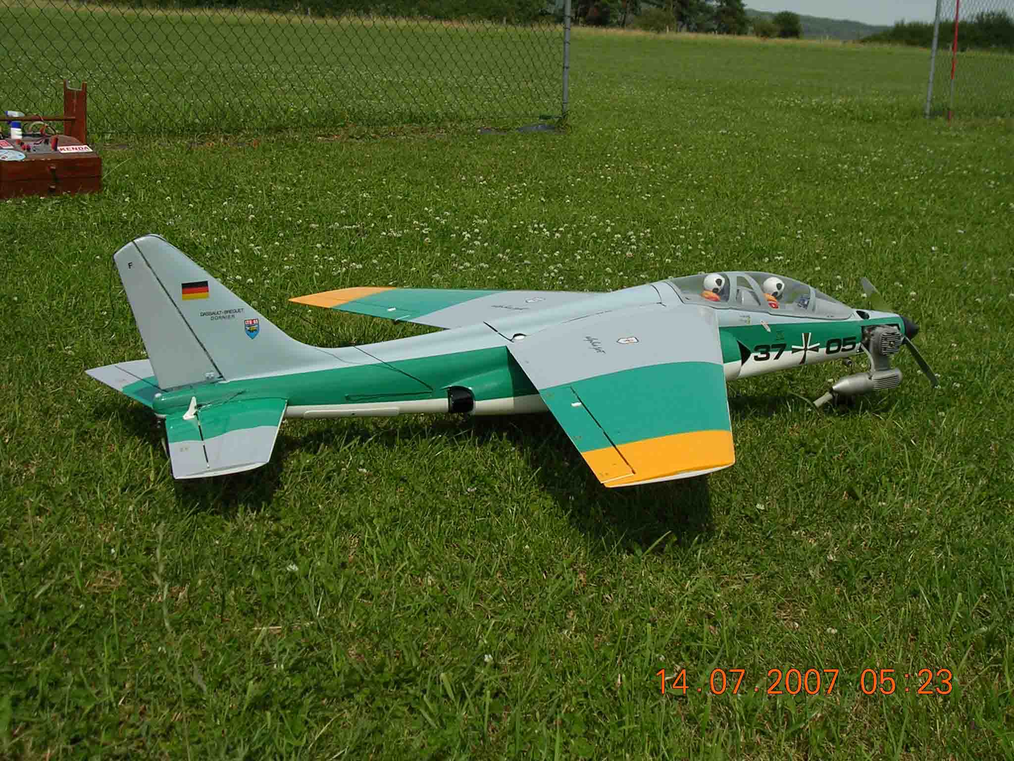 Alpha-Jet 140 cm, RC-Tronics-Topp-Rippin e.K