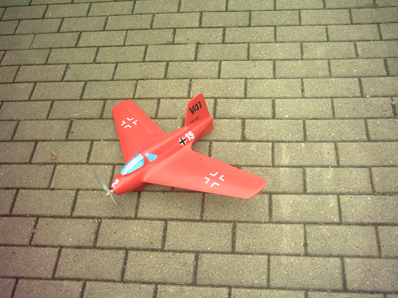 Me 163 68 cm Voll GFK, RC-Tronics-Topp-Rippin e.K