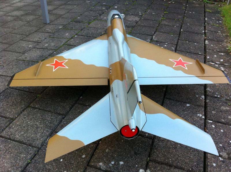 Mig 21 120 cm, RC-Tronics-Topp-Rippin e.K